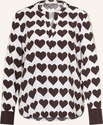 Herzen&rsquo;s Angelegenheit Herzens Blusenshirt Mit Seide braun