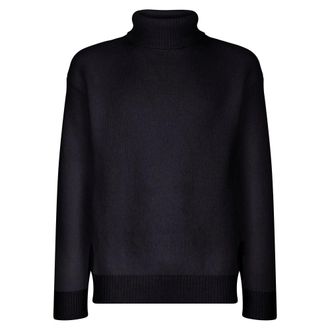 Add Pullover AUS T&auml;glicher Wolle-Baumwolle - - Knitwear - Herren - Schwarzk - M