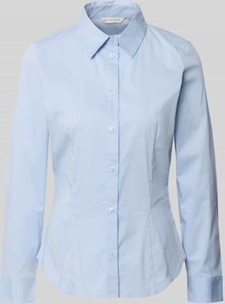 Tom Tailor Regular Fit Langarmbluse aus Baumwoll-Mix