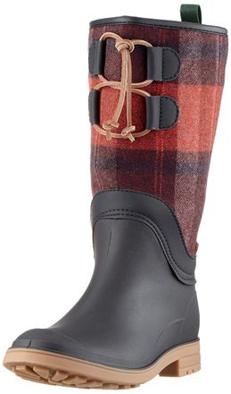 kamik Abigail, Damen Gummistiefel, Rot (Plaid PLA), 37 EU (4 UK)