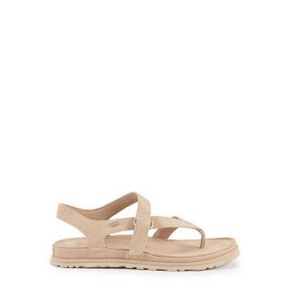 UGG Sandales GoldenGaze Toe Post en cuir su&eacute;d&eacute;