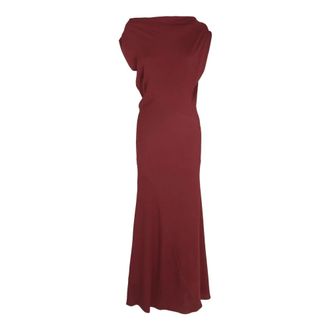 Cortana Najwa- Kirschseidenkleid - - Dresses - Damen - Rot - 2XS