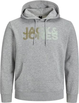 Jack & Jones Homme, Sweatshirts et sweats &agrave; capuche, Gris, Taille: M SweaT-shirts &agrave; capuche