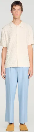 Sandro Cardigan en maille &eacute;ponge