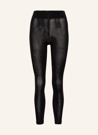Falke Leggings Softmerino Mit Merinowolle schwarz