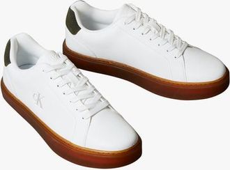 Calvin Klein Baskets en cuir lisse