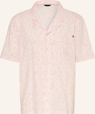 Tommy Hilfiger Kurzarm-Hemd Comfort Fit rosa