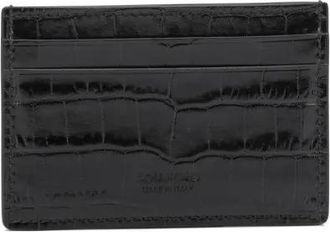 Tom Ford Portemonnaies - Exotic Line Card Holder - Gr. unisize - in Schwarz - f&uuml;r Damen