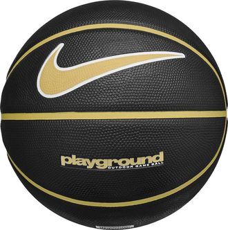 Nike Nike Everyday Playground Basketball 9017/36, Gr&ouml;&szlig;e 7, langlebiges Gummi, Schwarz/Gold/Wei&szlig;, N100437101507