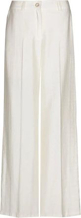 Marie M&eacute;ro Femme, Pantalons, Beige, Taille: 40 FR Pantalon Droit Cr&egrave;me
