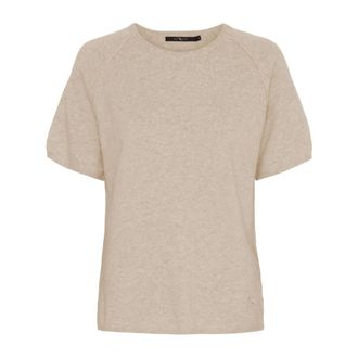 BTF-CPH Rundhals-Strick-T-Shirt - - Knitwear - Damen - Beige - XL
