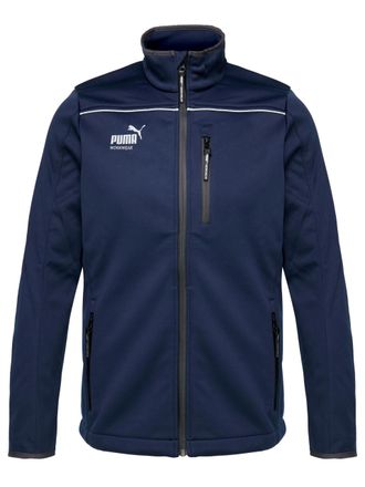 Puma Workwear Jacke Herren aus Drei-Lagen-Softshellgewebe - Wasserabweisend und Winddicht - Slim Fit - Softshelljacke Arbeitsjacke für Handwerk, Produktion