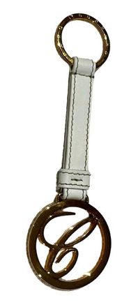 Chopard White Porte Cles Key Ring