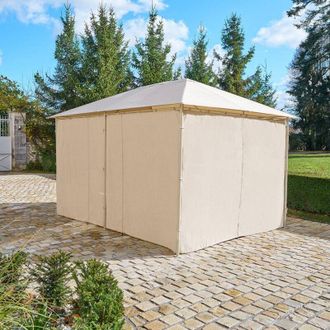 Hesperide Tonnelle Santorini argile 4x3m - Hesp&eacute;ride