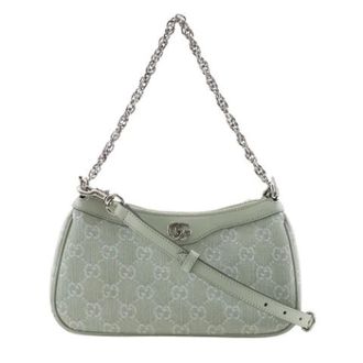 Gucci Sac bandouli&egrave;re en toile Pre-owned - Femme - Pre-owned - Vert - Taille: ONE Size