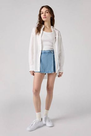 Levi's Jupe Short - Femme - Bleu / Light Indigo Stonewash - 23