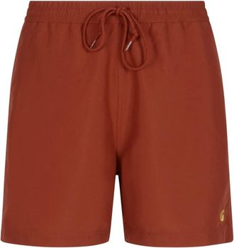 Carhartt Work in Progress Homme, Maillots de bain, Orange, Taille: M Chase Swim Trunks