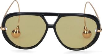 Bottega Veneta Knot Aviator Sunglasses