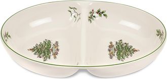 Spode Teller mit Weihnachtsbaum-Motiv