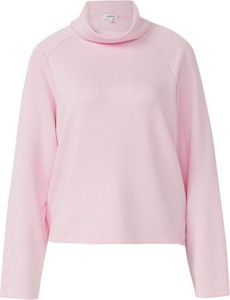 s.Oliver Sweatshirt Sweatshirt Sweatshirt aus Viskosemix im Relaxed Fit