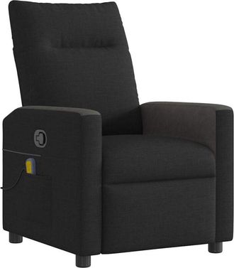 vidaXL Massagesessel Schwarz Stoff - Vidaxl