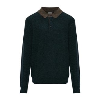 Paul Smith Wollpullover mit Rundhalsausschnitt - - Tops - Herren - Gr&uuml;n - L