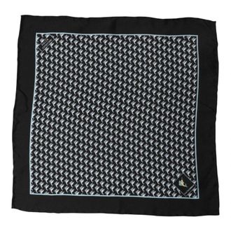 Dolce & Gabbana Geometrisches Einstecktuch - - Accessories - Herren - Schwarzk - ONE SIZE