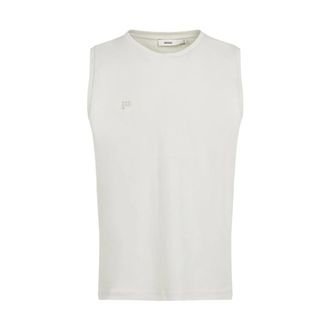 PANGAIA &Auml;rmelloses T-Shirt - - Tops - Herren - Wei&szlig; - L