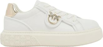 Pinko Pinko, Femme, Chaussures, Blanc, Taille: 40 EU Baskets
