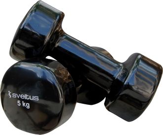 Sveltus Sveltus Epoxid-Hanteln, 5 kg, 2 St&uuml;ck (Paar)
