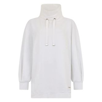 Moorer Damen, Sweatshirts & Hoodies, Wei&szlig;, XSGr&ouml;&szlig;e