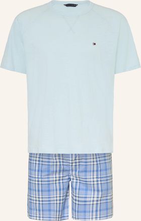 Tommy Hilfiger Shorty-Schlafanzug blau