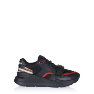 Burberry Schwarzer Herren-Sneaker- moderner Stil - - Shoes - Herren - Schwarzk - 40 EU