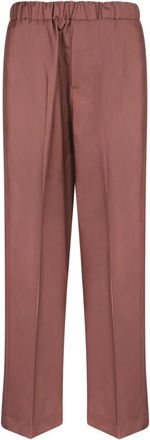 Costumein Homme, Pantalons, Brun, Taille: L Straight Pantalons