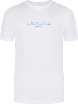 Lacoste Softes T-Shirt aus Baumwolle mit Label-Schriftzug in