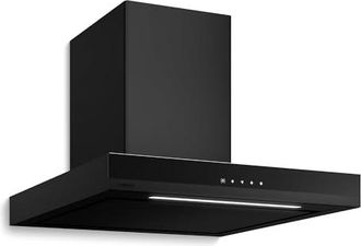 Klarstein Klarstein Velaire Hotte Aspirante 60 cm - Hotte Murale Silencieuse, 600 m&sup3;/h, A++, Commandes Tactiles, LED, Filtre Charbon, 3 Vitesses, Cuisine Modern