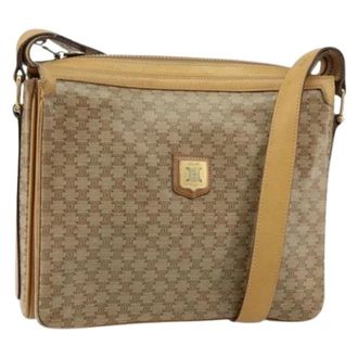 Celine Sac bandouli&egrave;re en plastique Pre-owned - Femme - Pre-owned - Beige - Taille: ONE Size
