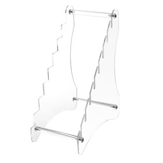 Generico Messerständer - Küchenmesserhalter | Acryl-Messerregal | transparentes Aufbewahrungsregal für Jagdmesser | Acryl-Ständer