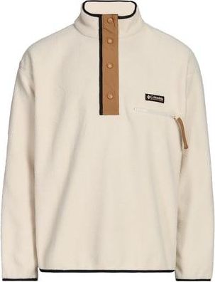 Columbia Sweatshirt Shearling gerade Kragen - Weiß