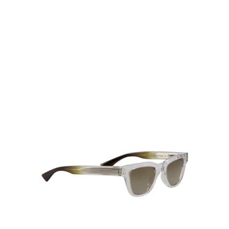 Saint Laurent Gr&uuml;ne Kristall Sonnenbrille Mutiger Stil - - Accessories - Herren - Grau - ONE SIZE