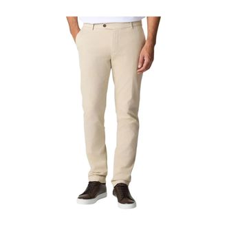 Brooks Brothers Slim Fit Cotton Chinos - - Trousers - Herren - Beige - W36
