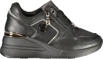 Laura Biagiotti Nero Polyurethan Damen Sneaker