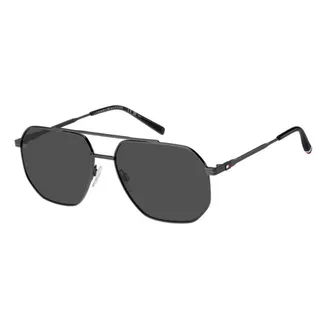 Tommy Hilfiger Lunettes de soleil - Homme - Accessoires - Gris - Taille: 60 MM
