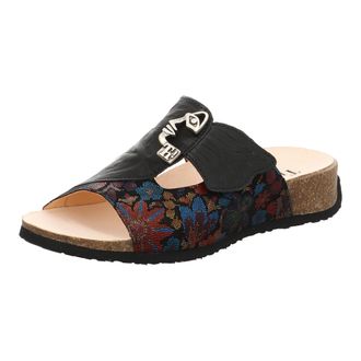 Think Damen Mizzi Hausschuh, Schwarz Kombi 9160, 41 EU Schmal