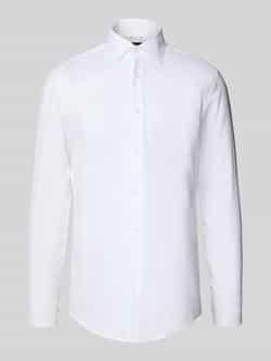 HUGO BOSS Slim Fit Businesshemd aus Baumwoll-Mix Modell HANK