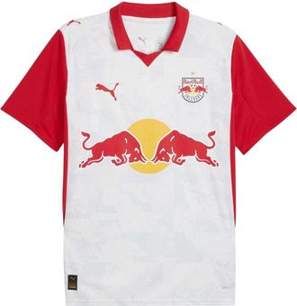 Puma Salzburg 25/26 Heimtrikot f&uuml;r Herren (Wei&szlig;/Rot)