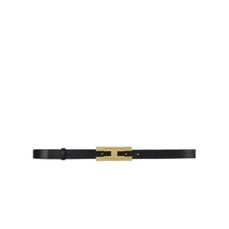 Elisabetta Franchi Logo G&uuml;rtel - - Accessories - Damen - Schwarzk - L