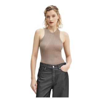Won Hundred &Auml;rmelloses Top - - Tops - Damen - Braun - L