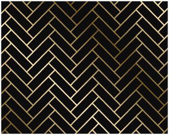 Wallario Poster - Elegantes Fischgr&auml;tmuster in Premiumqualit&auml;t, Gr&ouml;&szlig;e: 40 x 50 cm