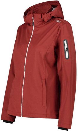 F.lli Campagnolo Softshelljacke Woman Jacket Zip Hood Leichte, winddichte und wasserfeste Damenjacke mit abnehmbarer Kapuze